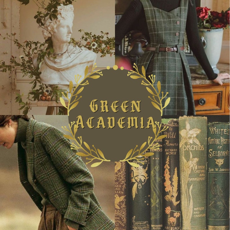 Green Academia Aesthetic Mystery Box - Etsy