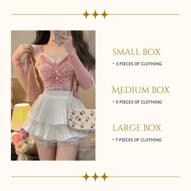 Coquette Aesthetic Mystery Box - Etsy