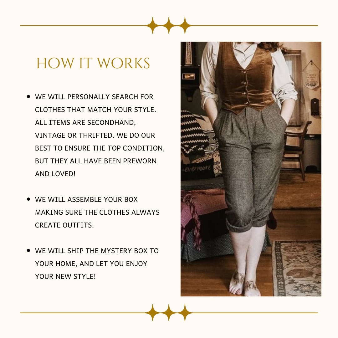 Hobbitcore Aesthetic Mystery Box - Etsy Australia