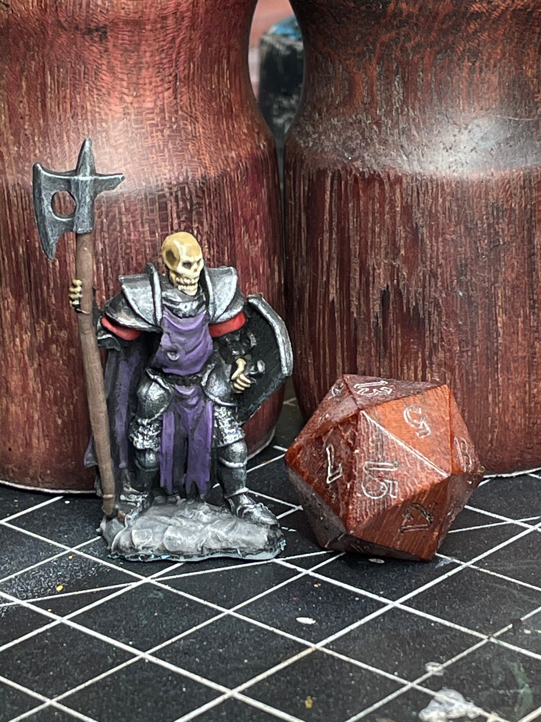 Skeleton With Halberd - Etsy