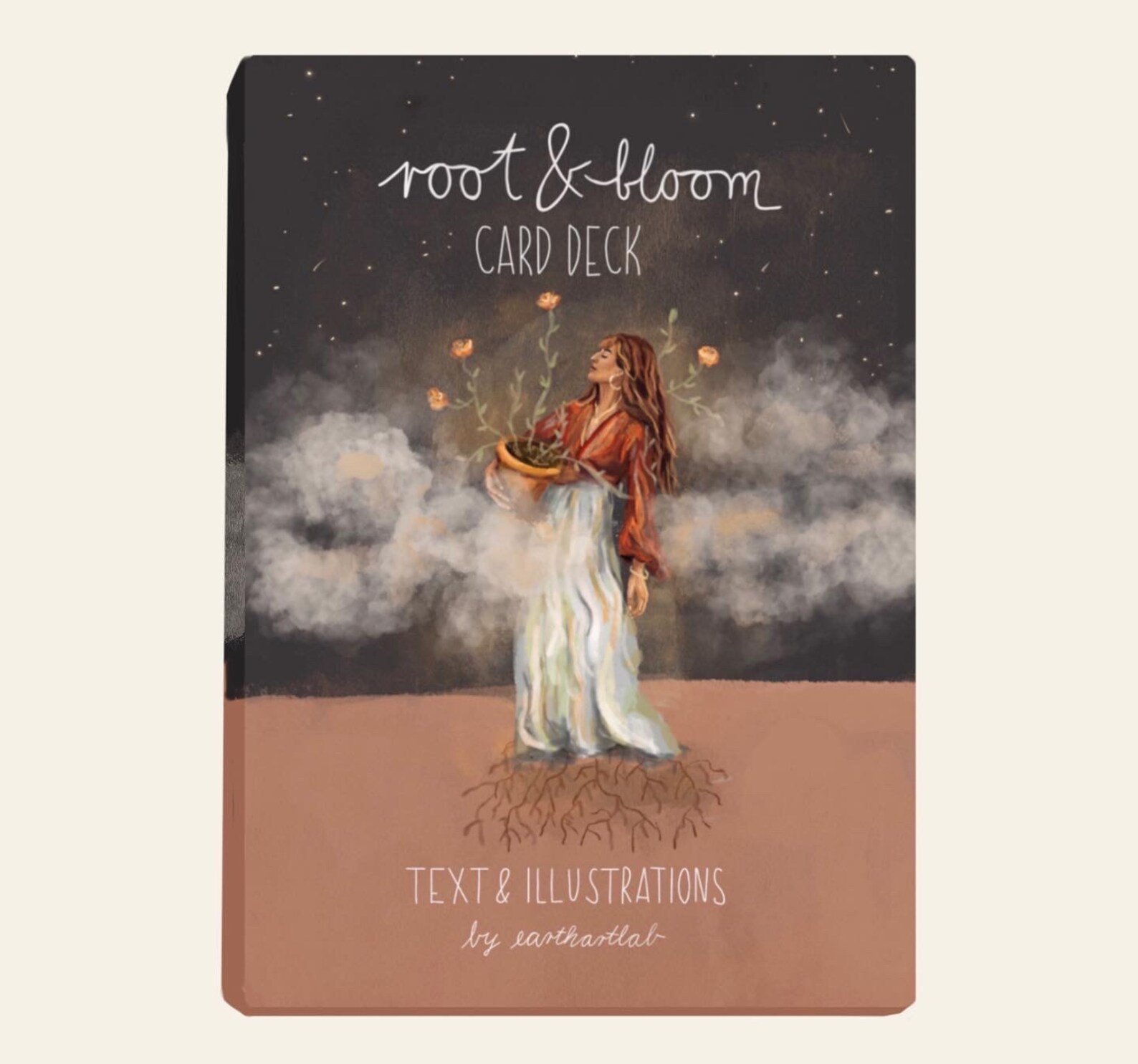 Root & Bloom Affirmation Card Deck Illustrated Affirmation - Etsy