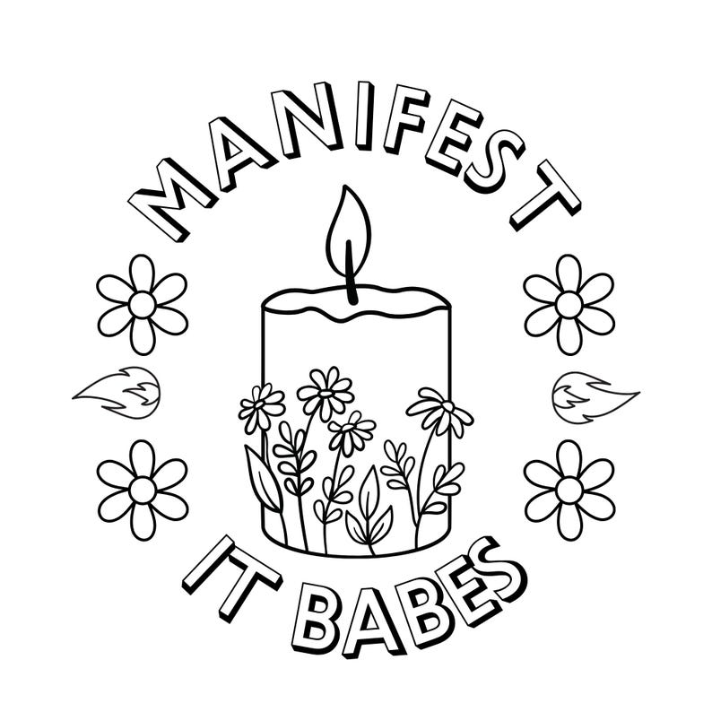 Fun & Creative Coloring Book | Xtra Big Bold Designs (47 Pages) - Etsy