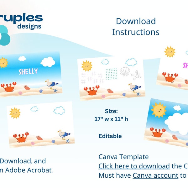 Crab Placemats - Etsy