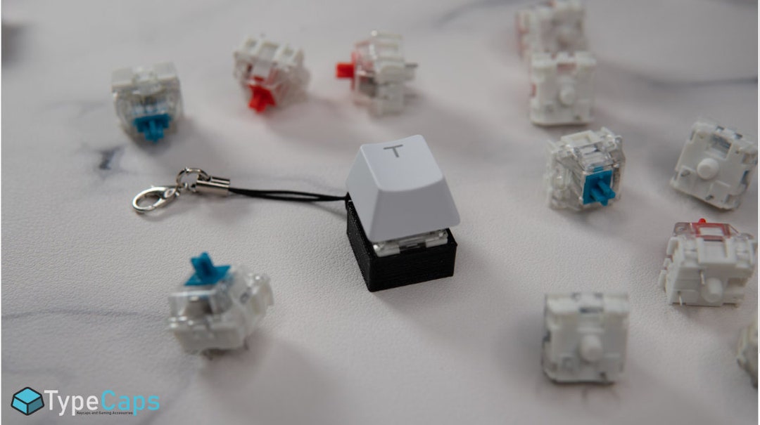 Keycap Fidget Keychain - Etsy