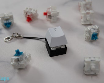 4 Button Desktop Mechanical Keyboard Fidget Toy 4 Key Sensory ADHD ...