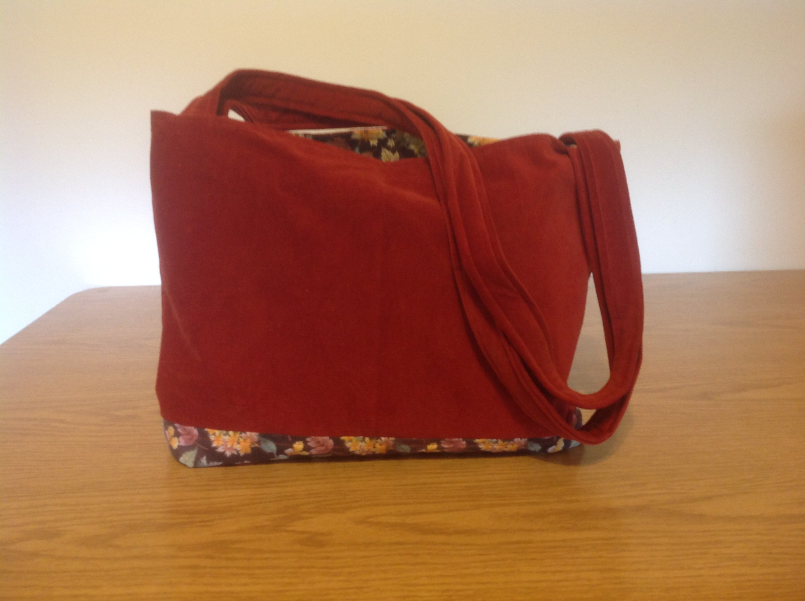 Rust Tote Bag | Etsy