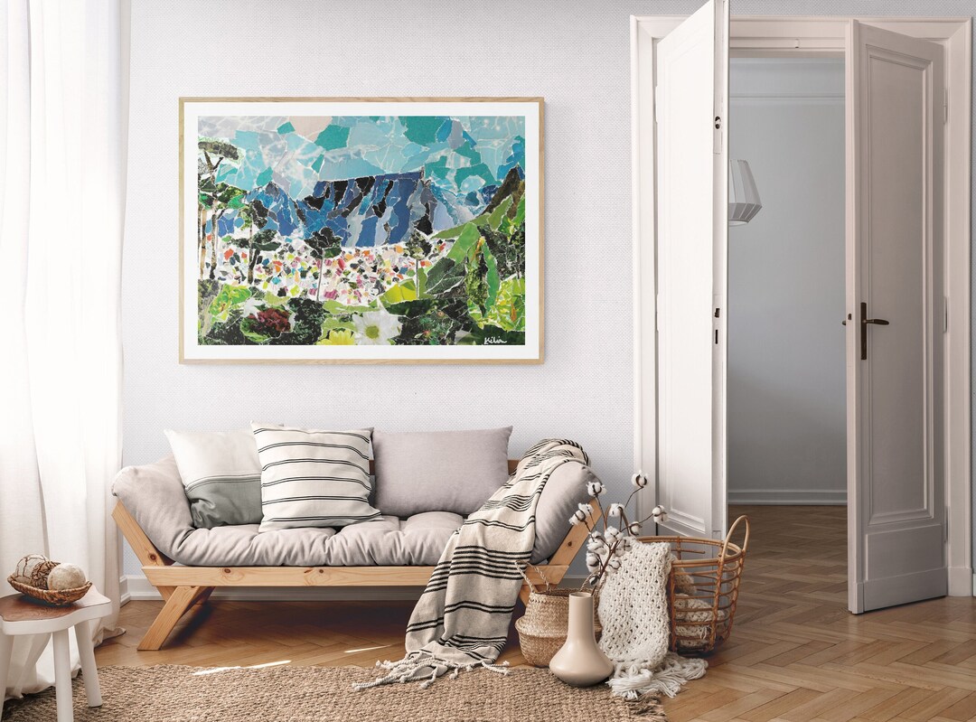 Table Mountain Print, Cape Town - Etsy