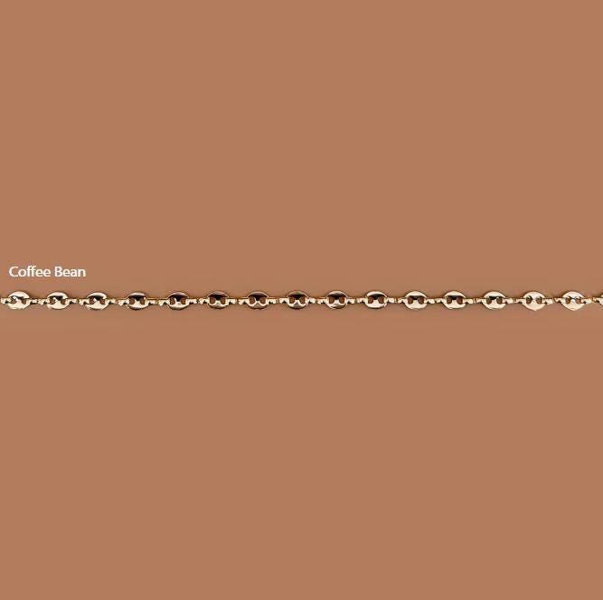 14K Gold Plated Chain Necklace: Dainty Layering Chains - Etsy