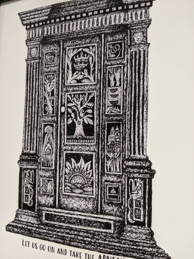 The Wardrobe C. S. Lewis Art Print - Etsy