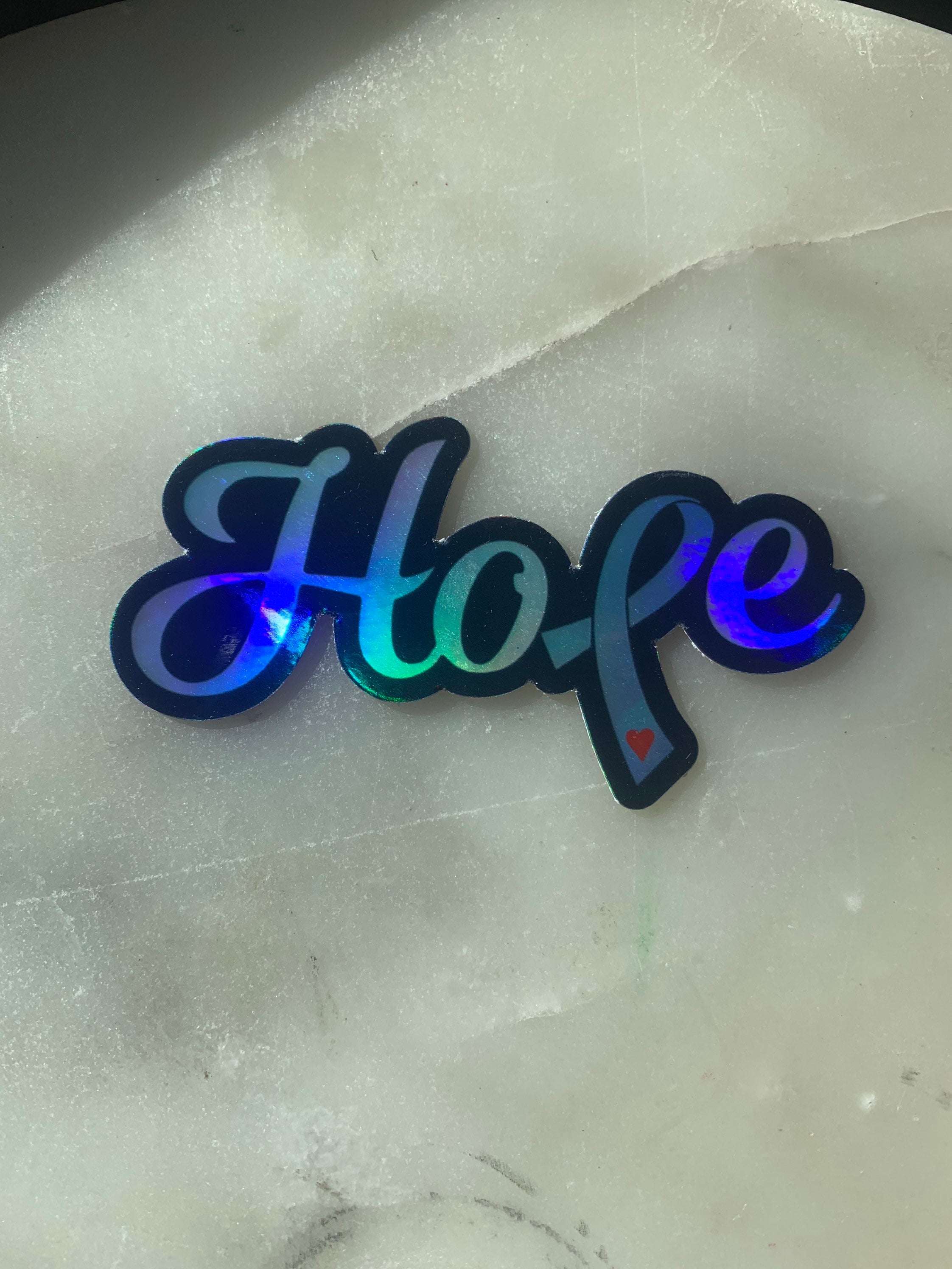 Hope Holographic Sticker | Etsy