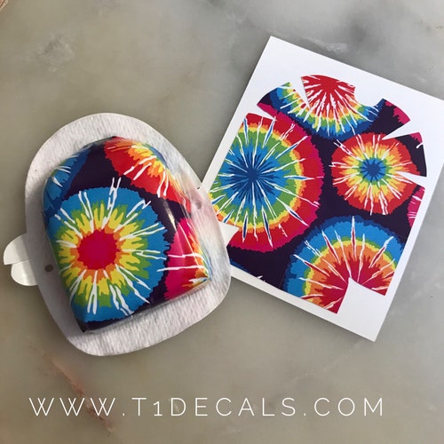 Tie Dye Dexcom G6 Decal Etsy
