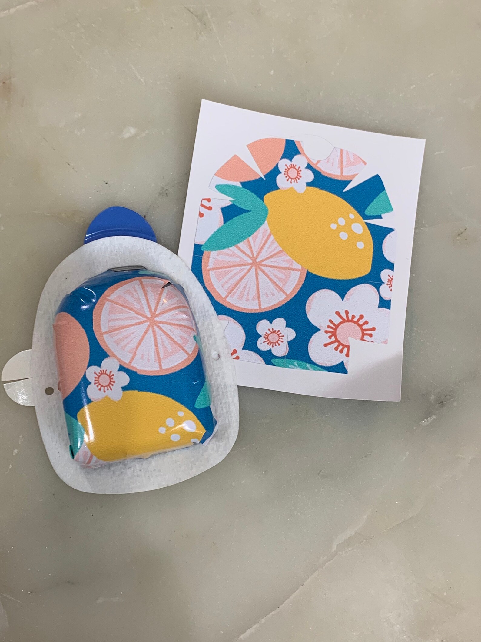 Citrus Blossom Omnipod Decal Sticker | Etsy