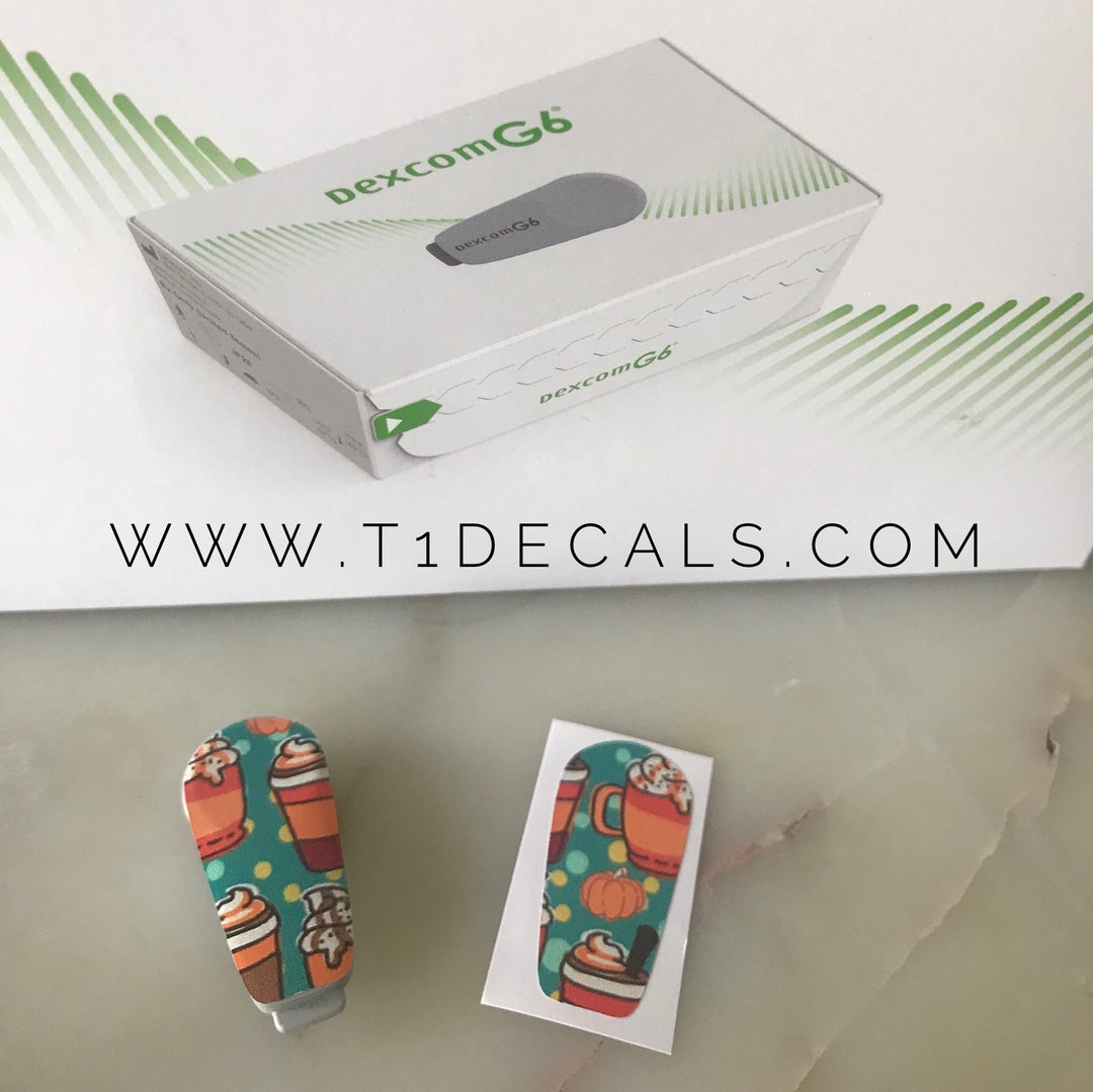 Pumpkin Spice Dexcom G6 Decal - Etsy