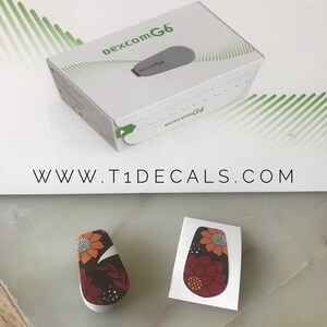 Autumn Flowers Dexcom G6 Decal - Etsy