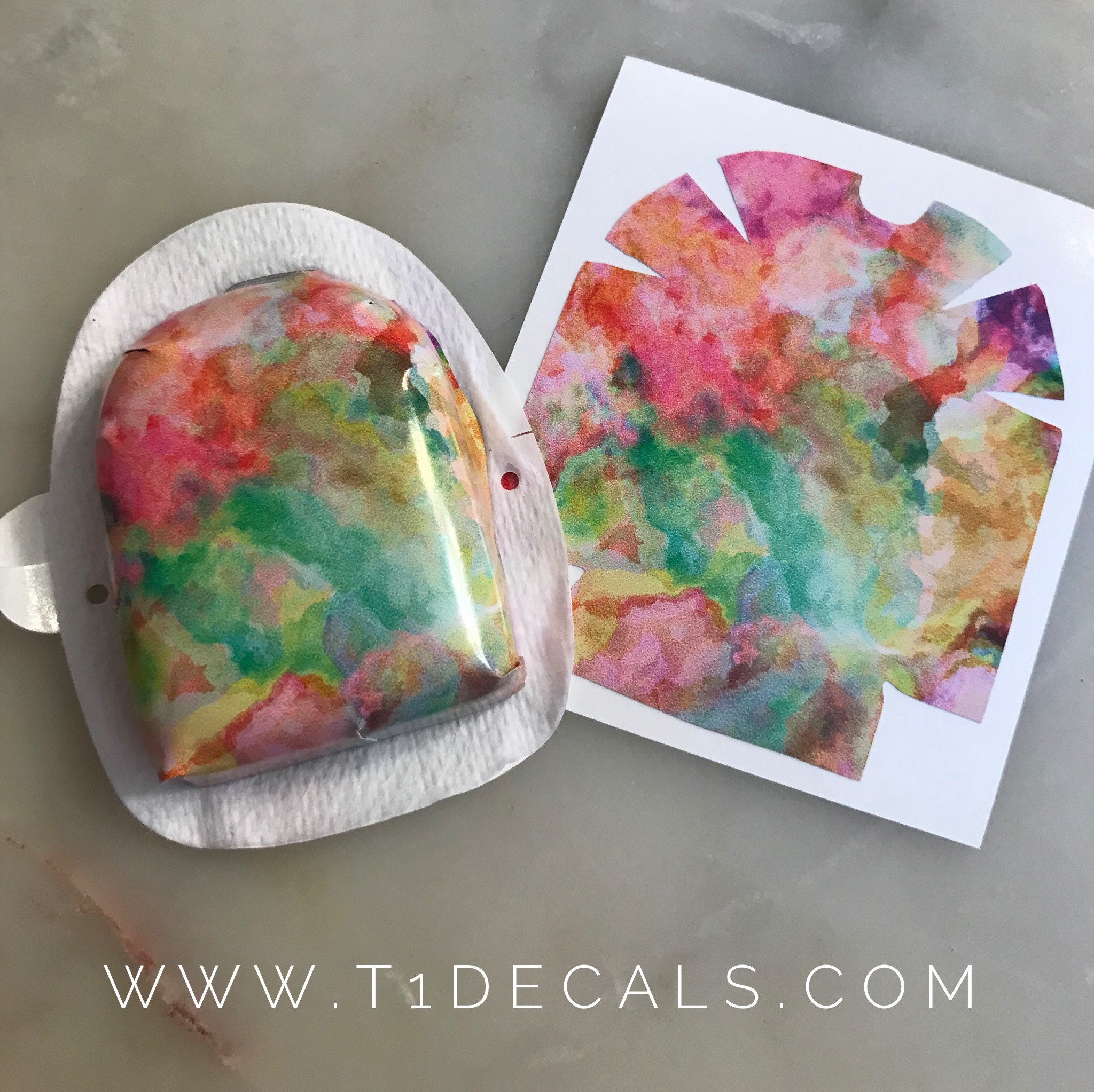 Watercolor Omnipod Decal - Etsy