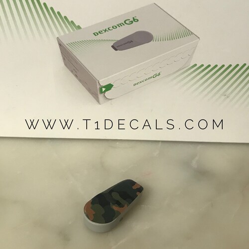Pink Camo Dexcom G6 Decal | Etsy
