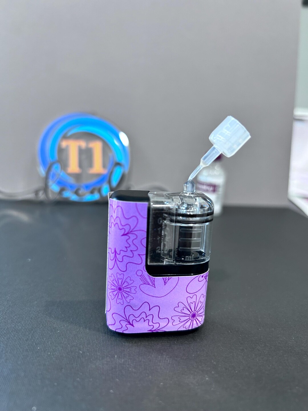 Lavender Floral Tandem Mobi Decal: Waterproof Insulin Pump Sticker - Etsy