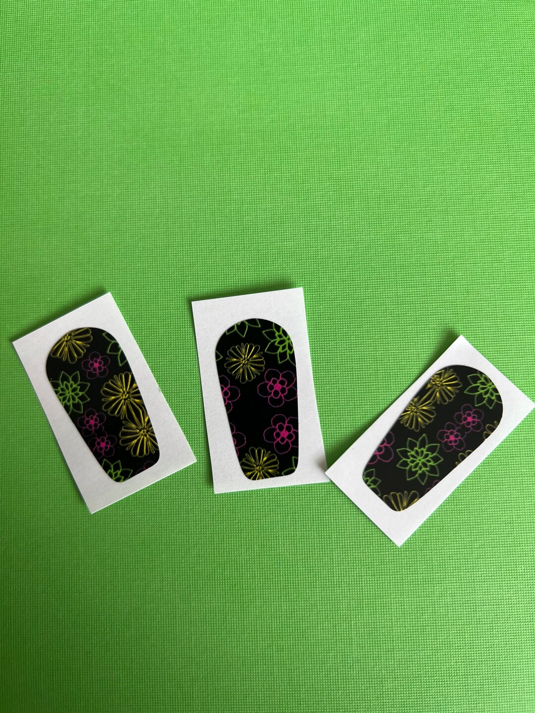Neon Floral Dexcom G6 Decal - Etsy