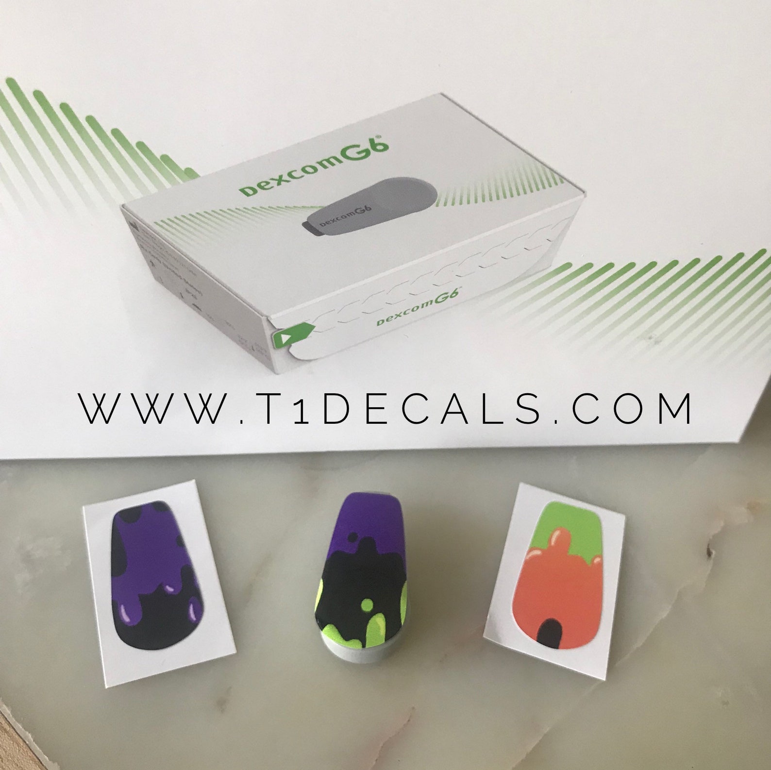 Slime Dexcom G6 Decal | Etsy