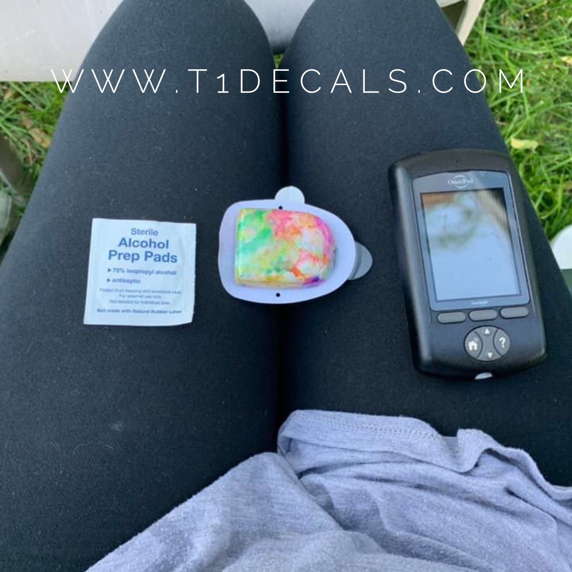 Watercolor Omnipod Decal - Etsy