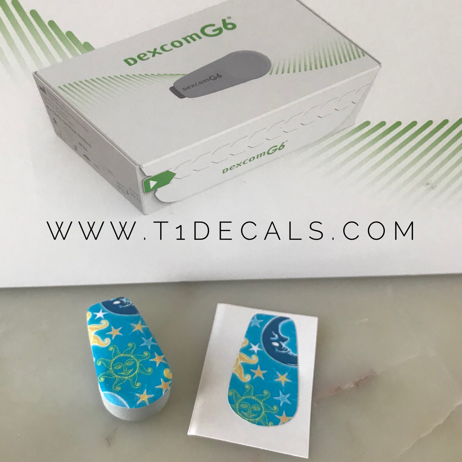To the Moon Dexcom G6 Decal - Etsy