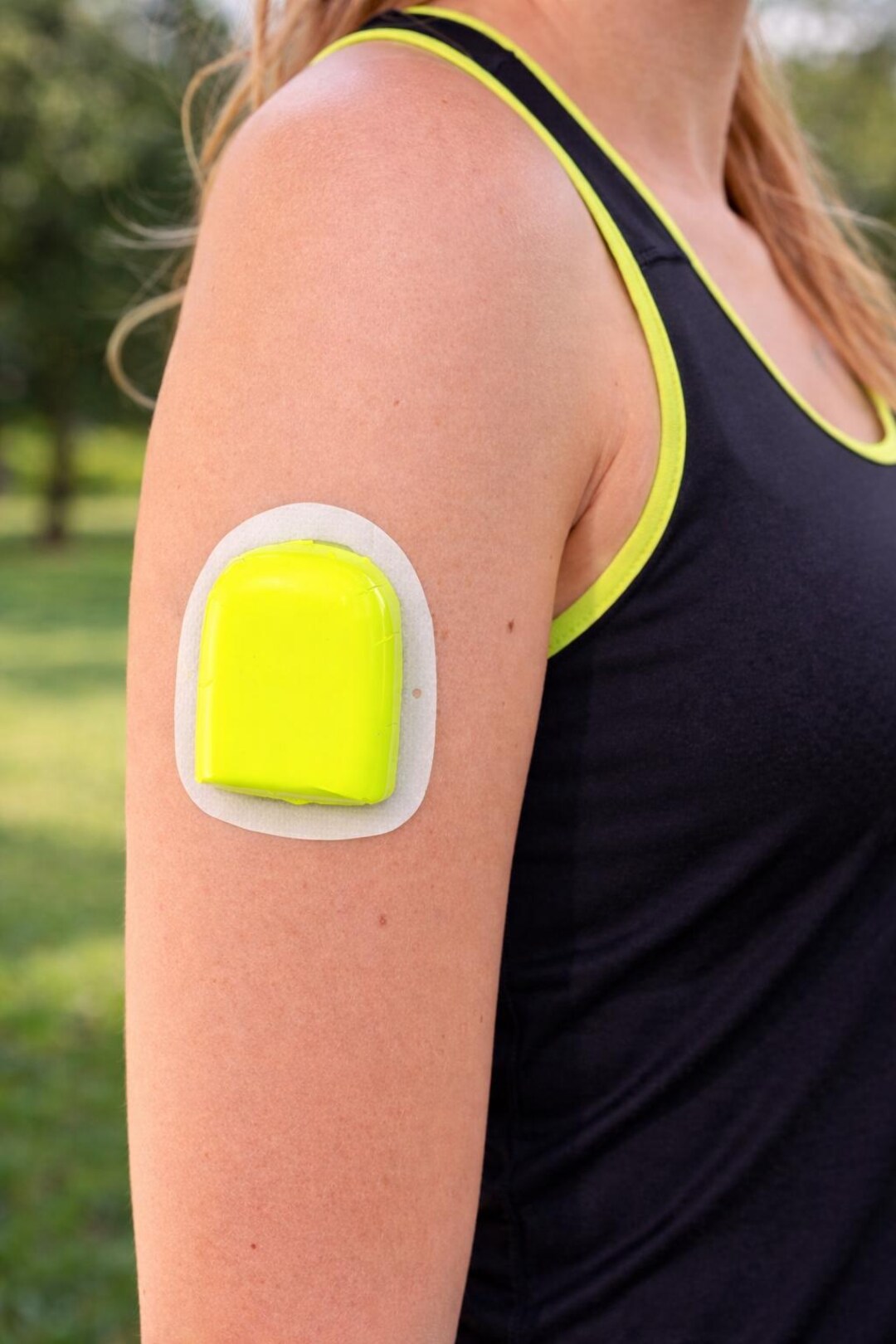 Neon Yellow Omnipod Decal | Bold Insulin Pump Sticker - Etsy