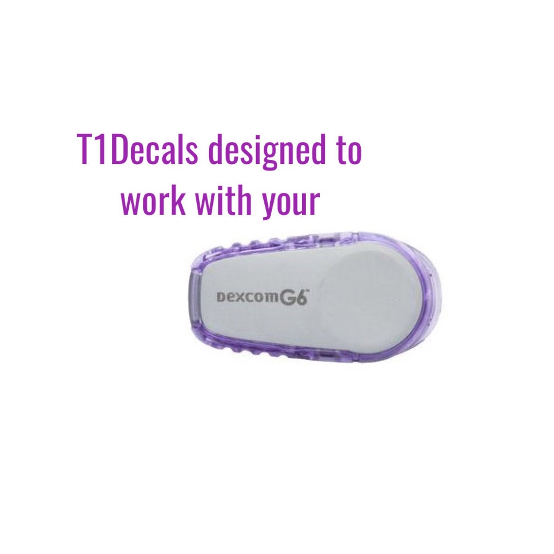 Solid Orange Dexcom G6 Decal | Etsy