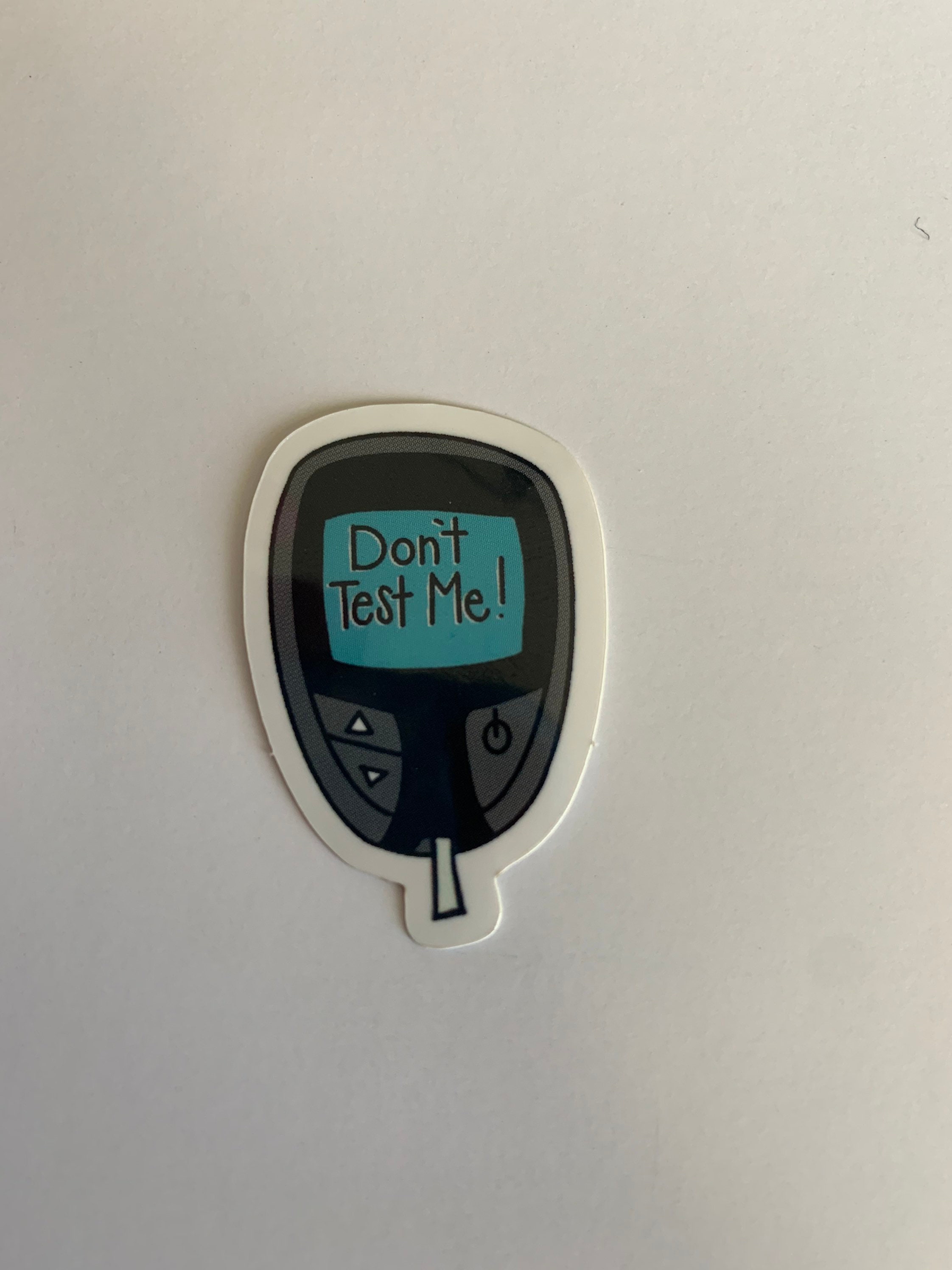 Dont Test Me Mini Sticker - Etsy