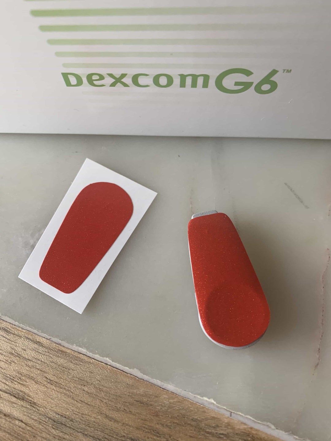 Red Shimmer Dexcom G6 Decal - Etsy