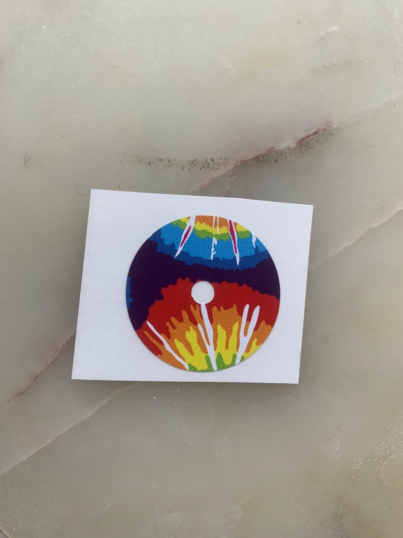 Tie Dye Freestyle Libre Decal - Etsy