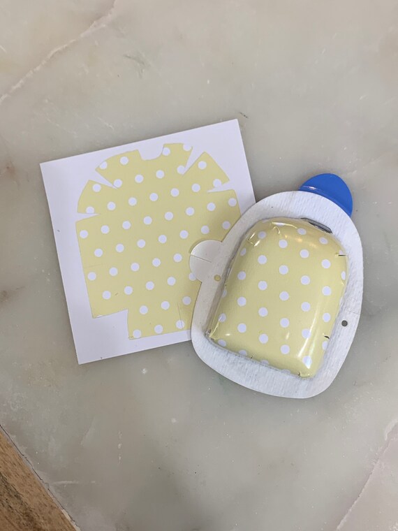 Yellow Polka Dot Omnipod Decal Sticker | Etsy
