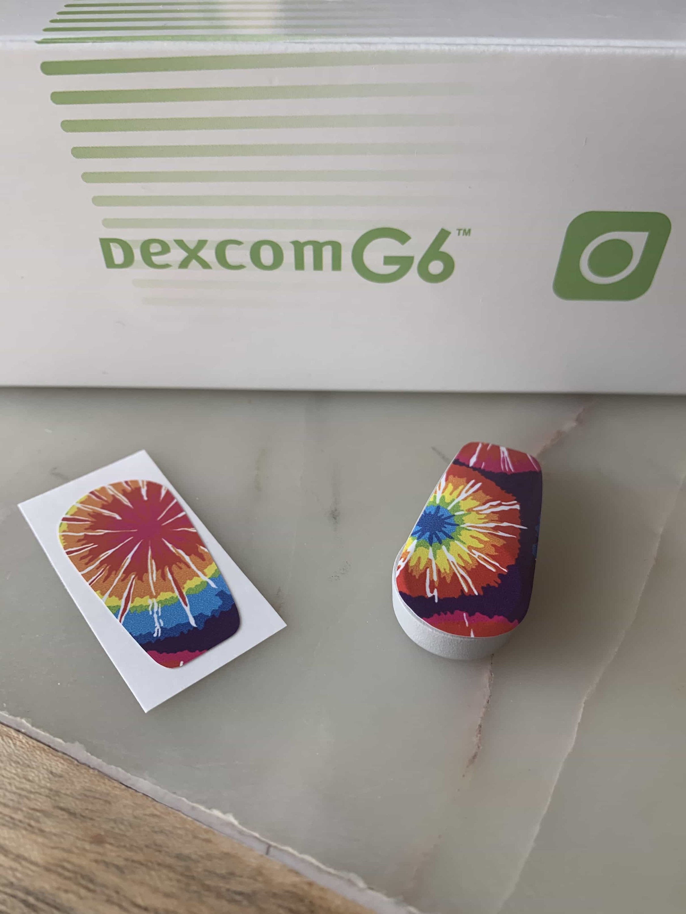 Tie Dye Dexcom G6 Decal | Etsy