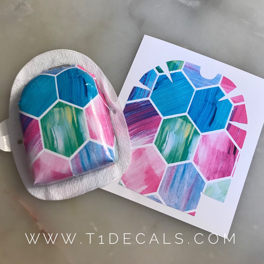 Brushed Hex Omnipod Decal - Etsy