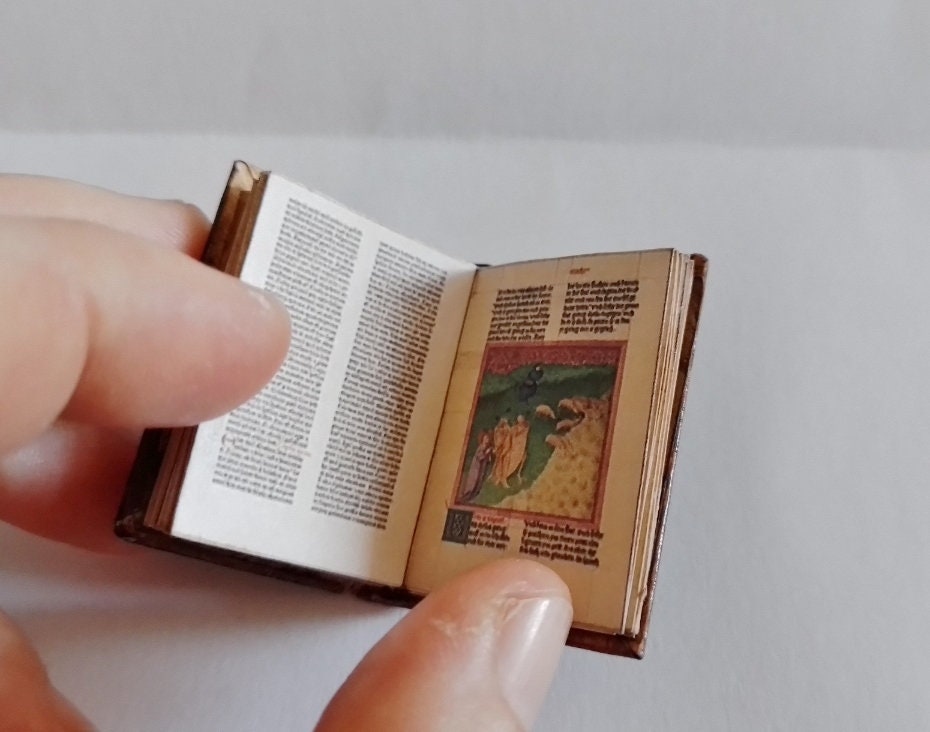 Handmade Miniature. the Holy Bible. Esc. 1:12. the Holy Bible ...