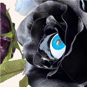 All Seeing Spooky Halloween Tearing Crying Eyeball Rose Flower - Etsy