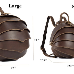 Leather Armadillo Beetle Pill Bug Bag Purse Backpack - Etsy