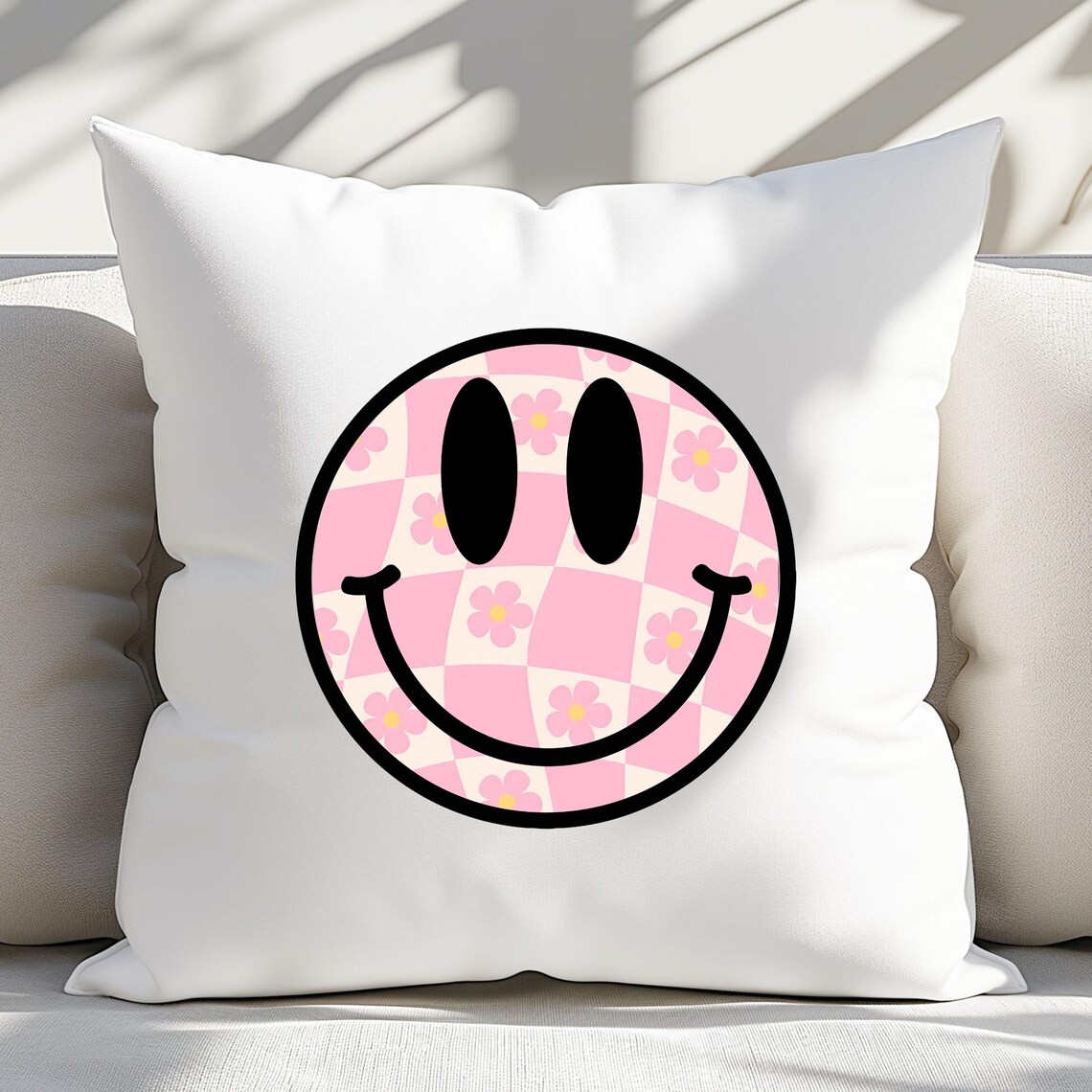 25 Smiley PNG, Distressed Smiley Png, Smiley Sublimation Png, Checkered ...