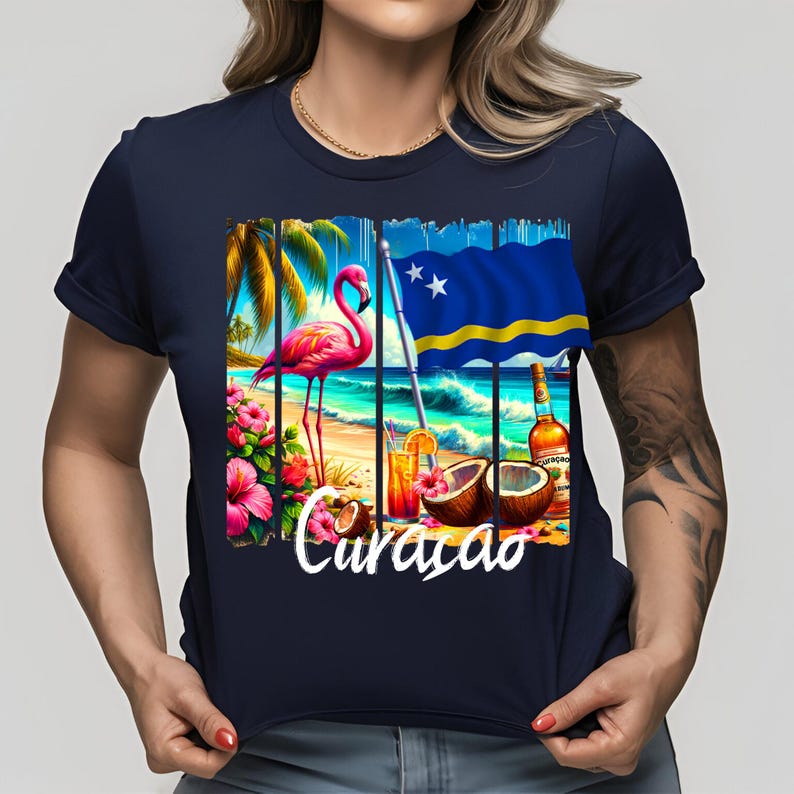 Curaçao PNG Digital Design Caribbean Vacation 2026 Girls Trip Curaçao ...