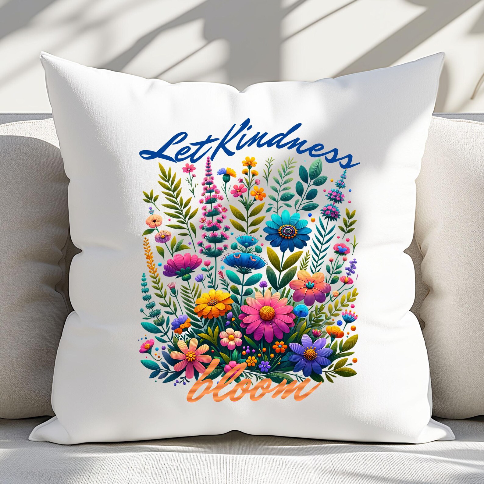 Let Kindness Bloom Png, Flower Svg, Retro Flower Png, Boho Flower Png ...