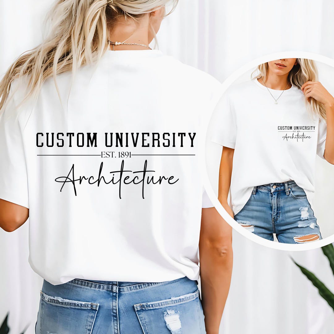 Editable University Svg, Personalized School Shirt Design, Custom ...