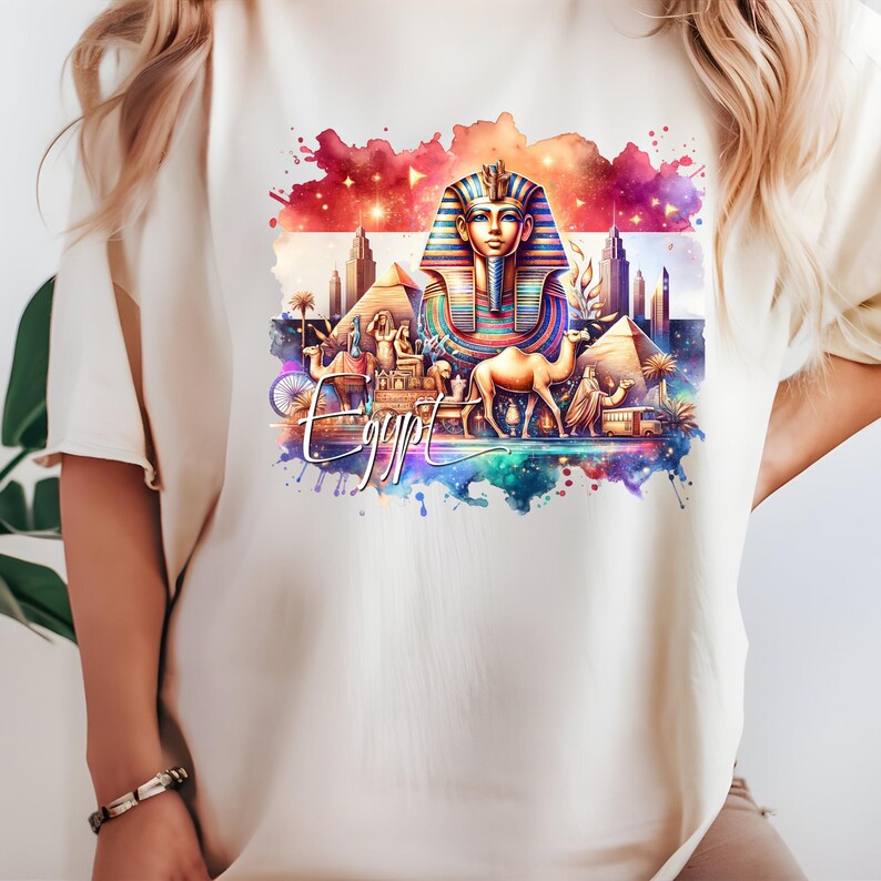 Egypt Tshirt Sublimation Design PNG, Egyptpyramid, Egypt Vacation ...