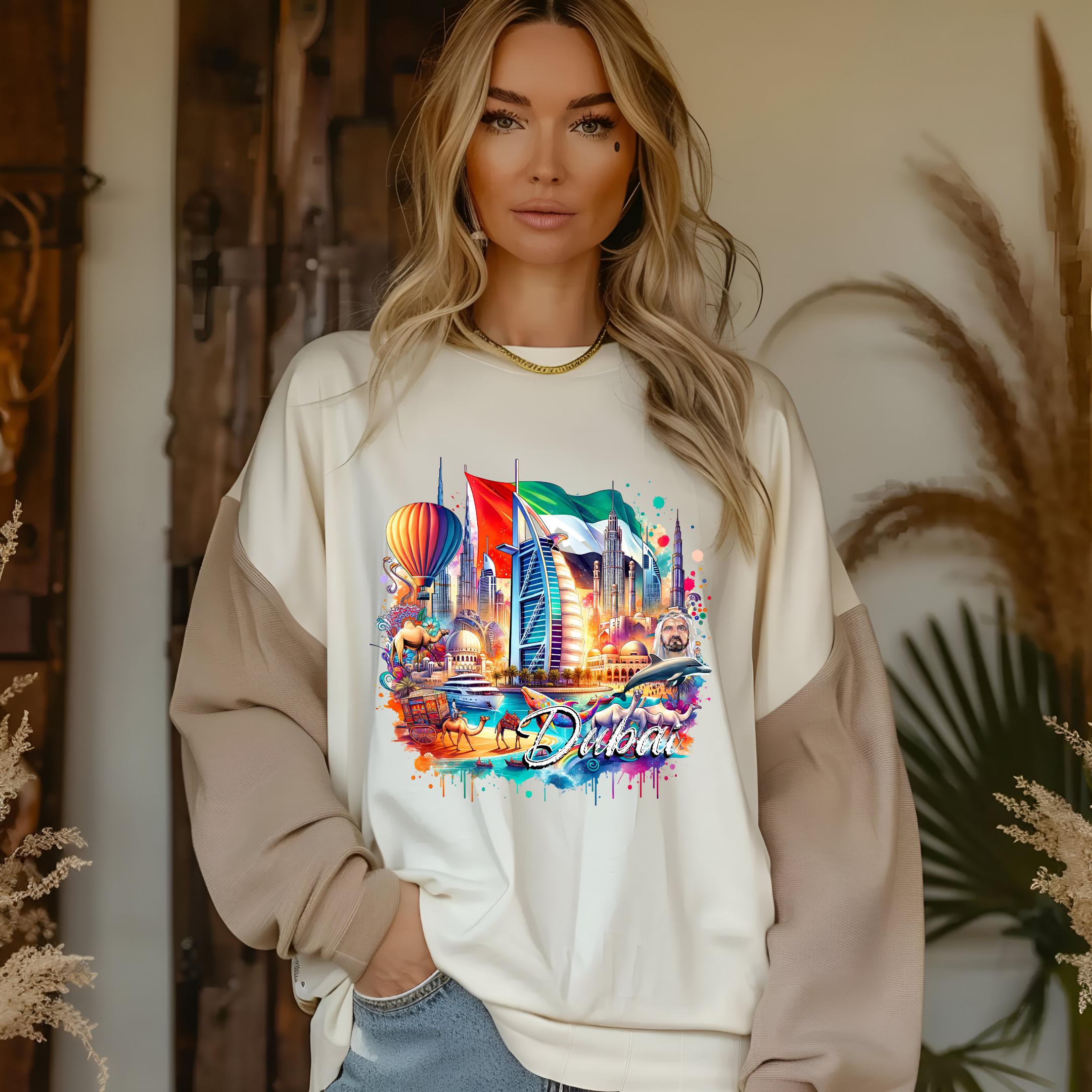 Dubai Tshirt Sublimation Design PNG, Dubai Girls Trip 2025 Dubai ...