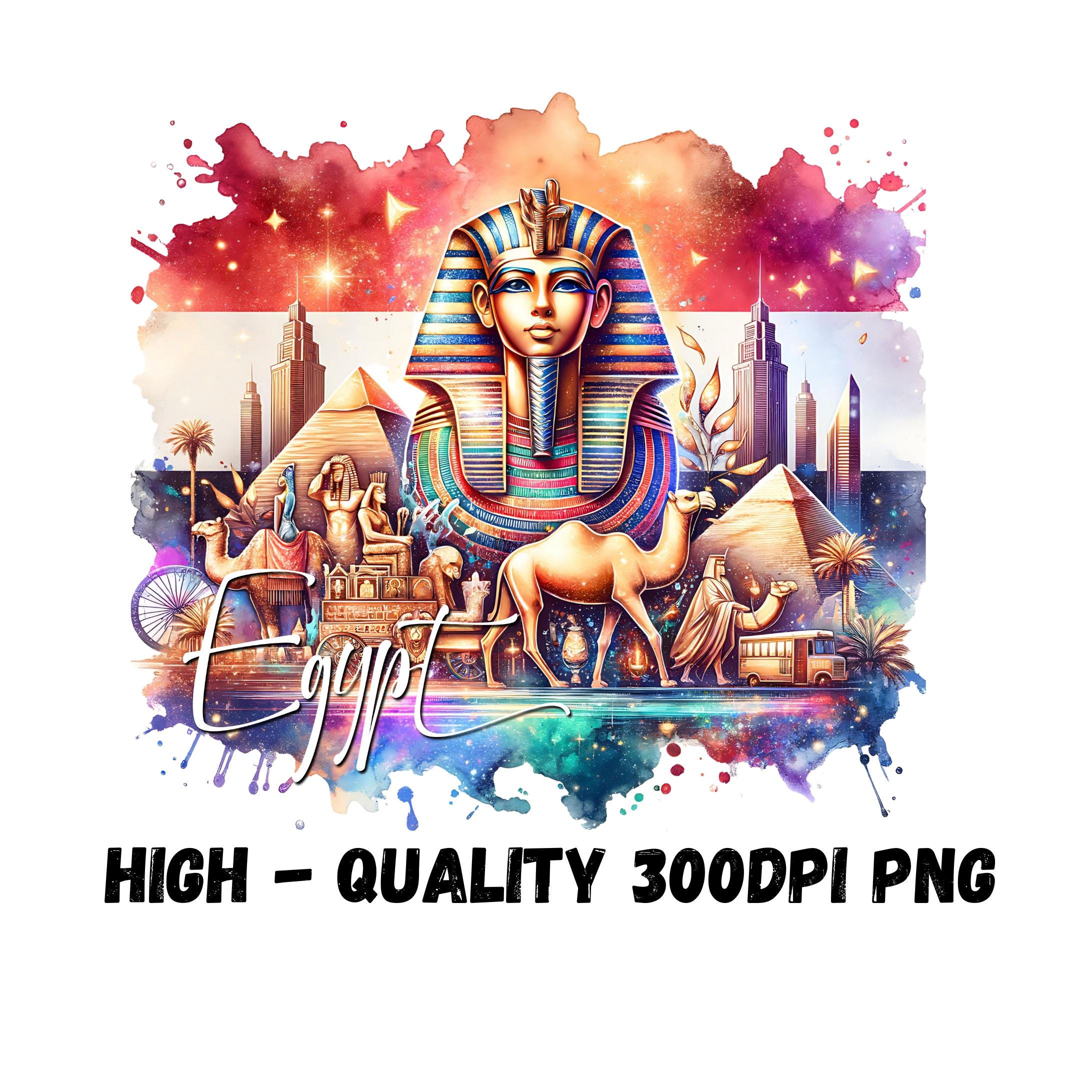Egypt Tshirt Sublimation Design PNG, Egyptpyramid, Egypt Vacation ...