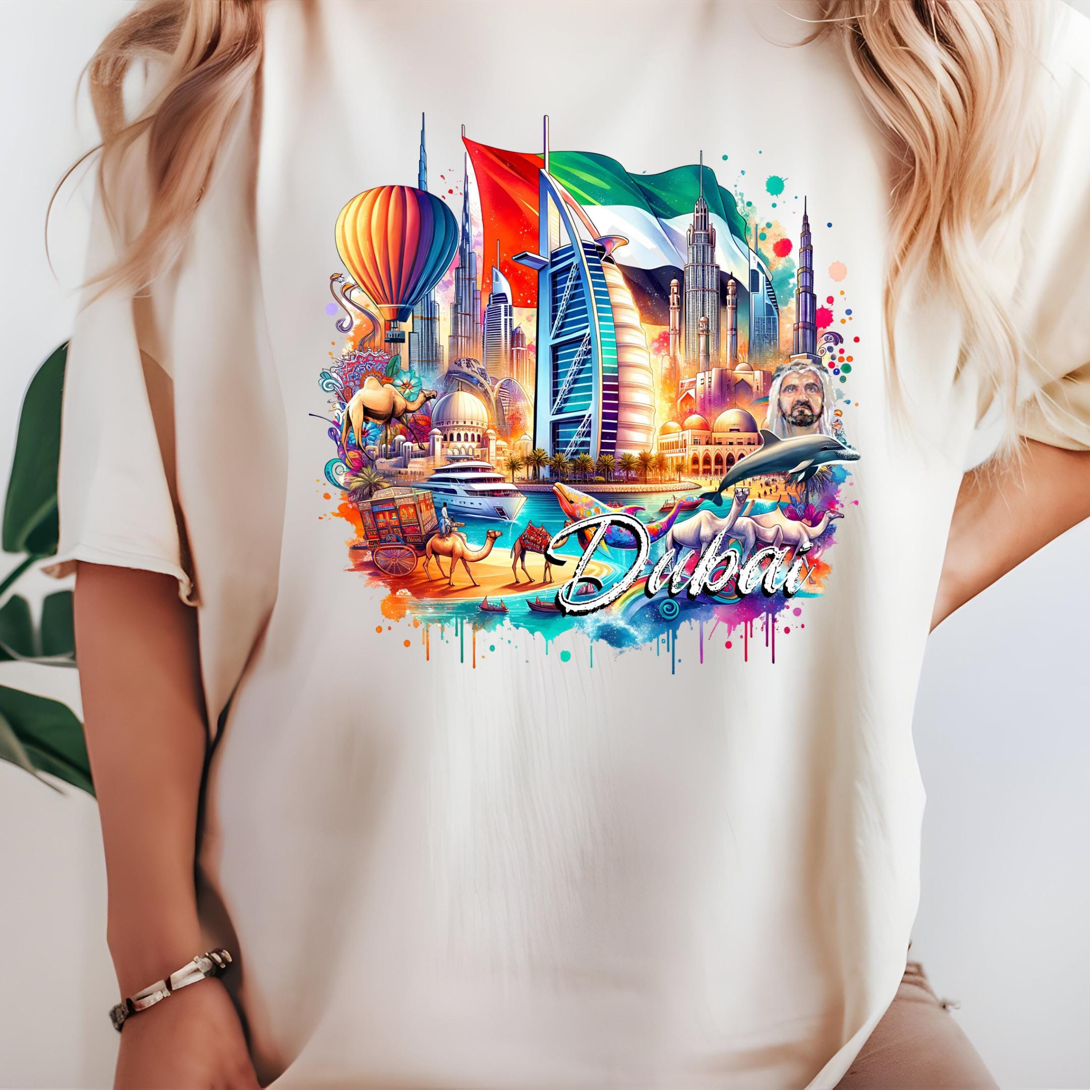 Dubai Tshirt Sublimation Design PNG, Dubai Girls Trip 2025 Dubai ...