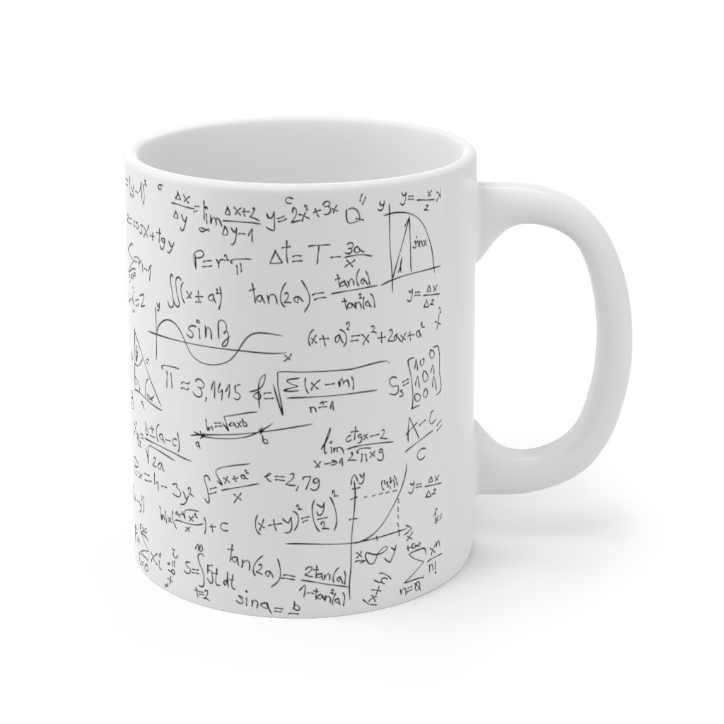 Math Notes Mug 11oz / Funny Mathematics Mug / Science Nerd - Etsy UK