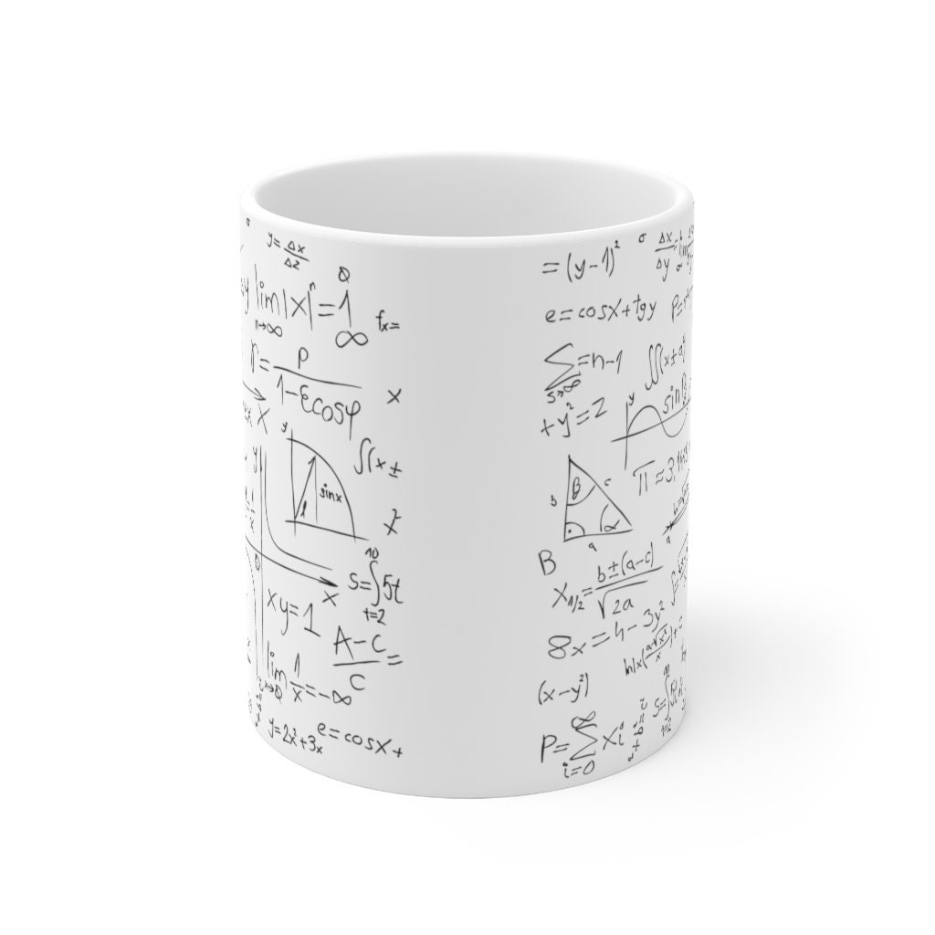Math Notes Mug 11oz / Funny Mathematics Mug / Science Nerd - Etsy UK