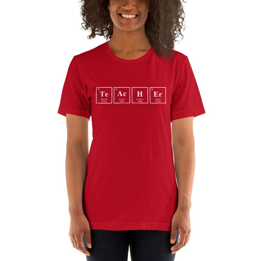 Premium Chemistry Teacher's Shirt / Unisex Chemist's T-shirts - Etsy