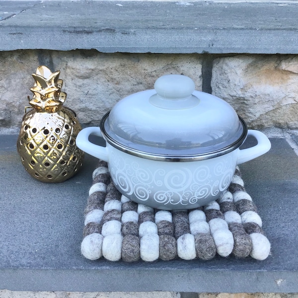 Felt Ball Trivet - Etsy