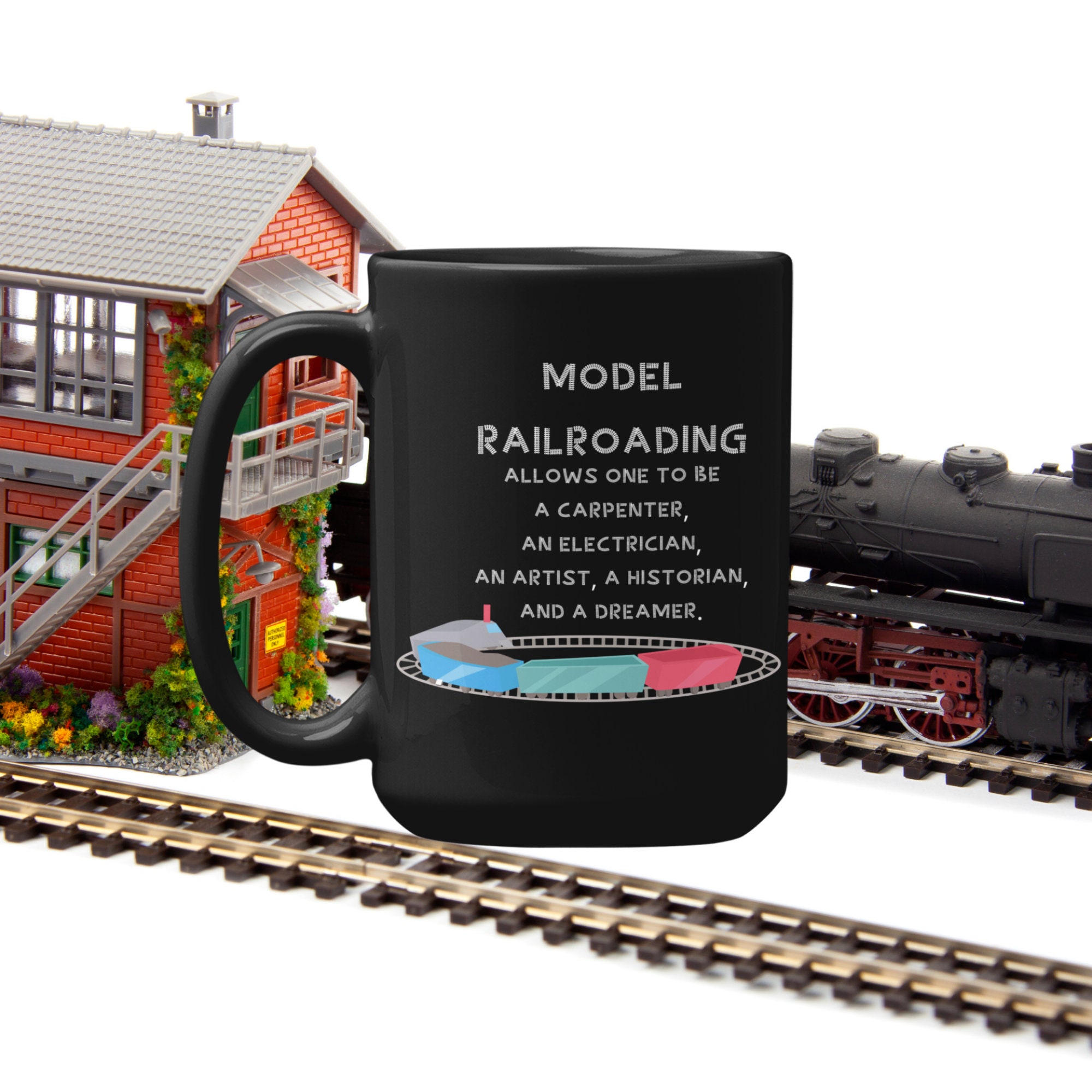 Railroad Coffee Mug - Etsy