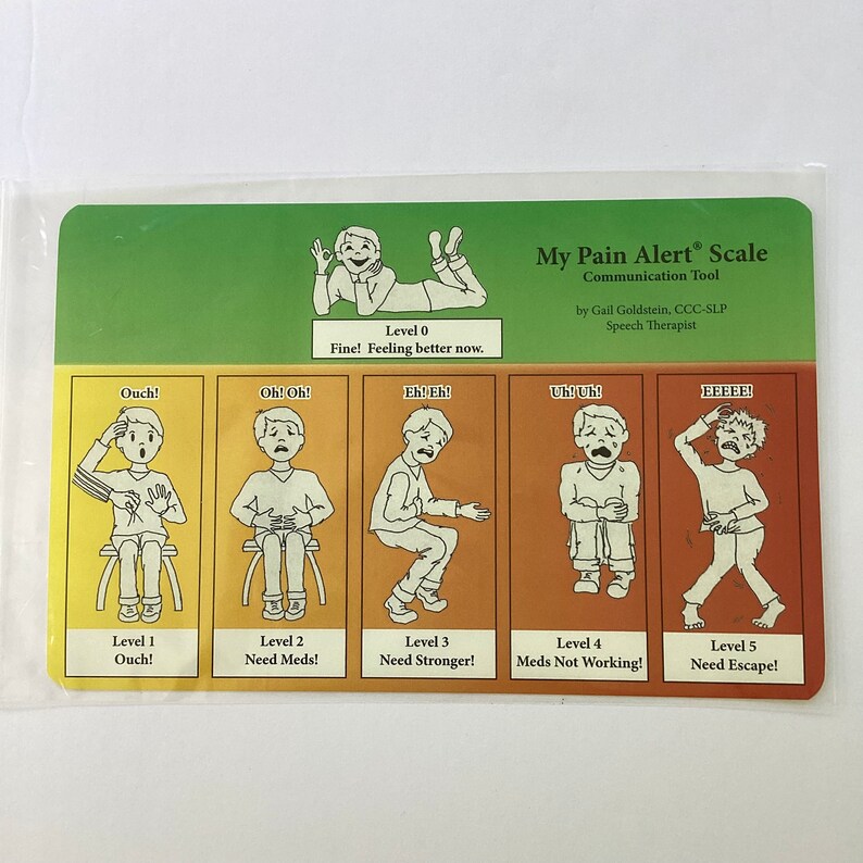 Child's Pain Scale Kit: Bea the Best Kind of Patient Book Plus My Pain ...